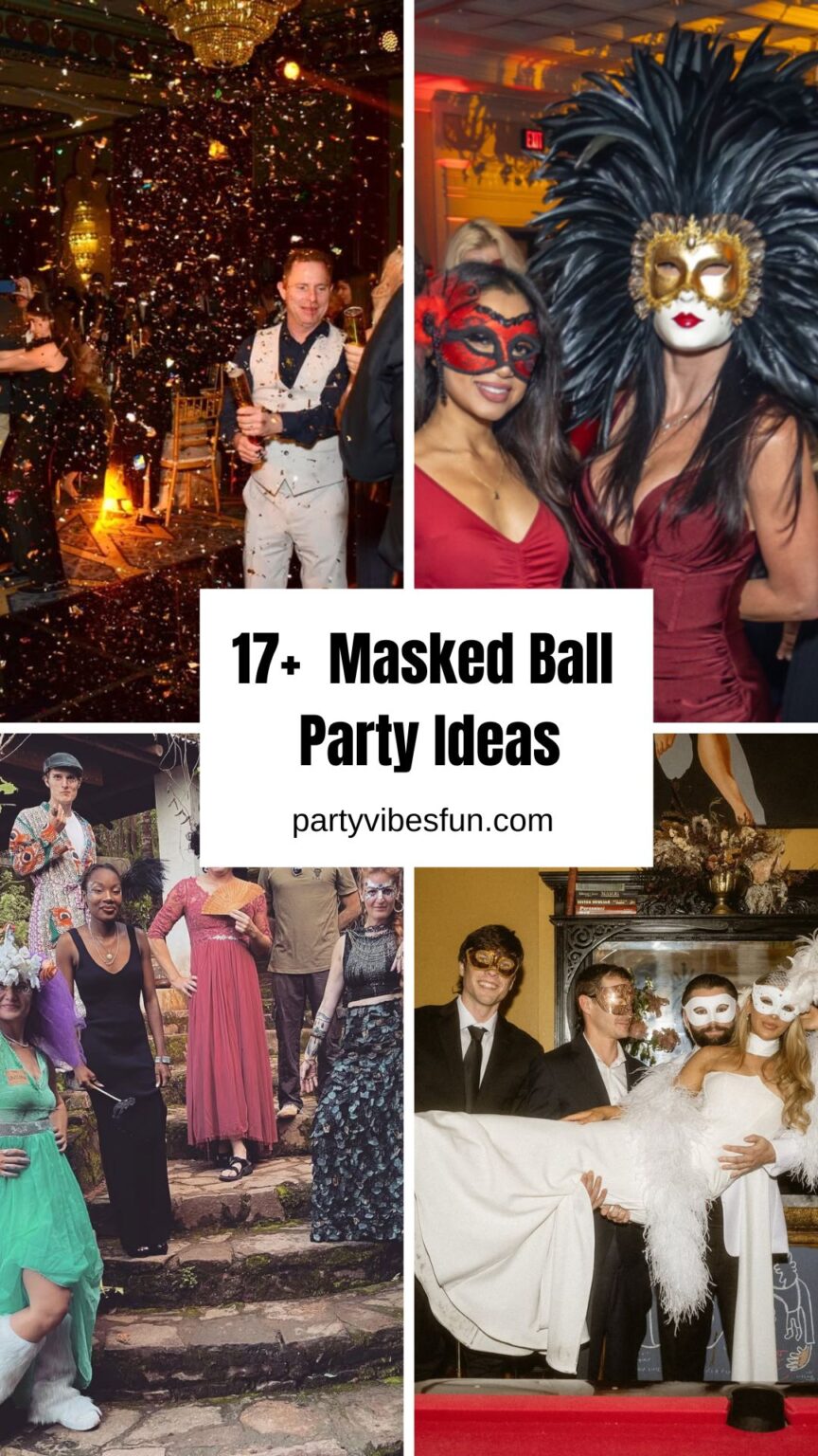 Masked Ball Party Ideas for a Glamorous Unforgettable Night!