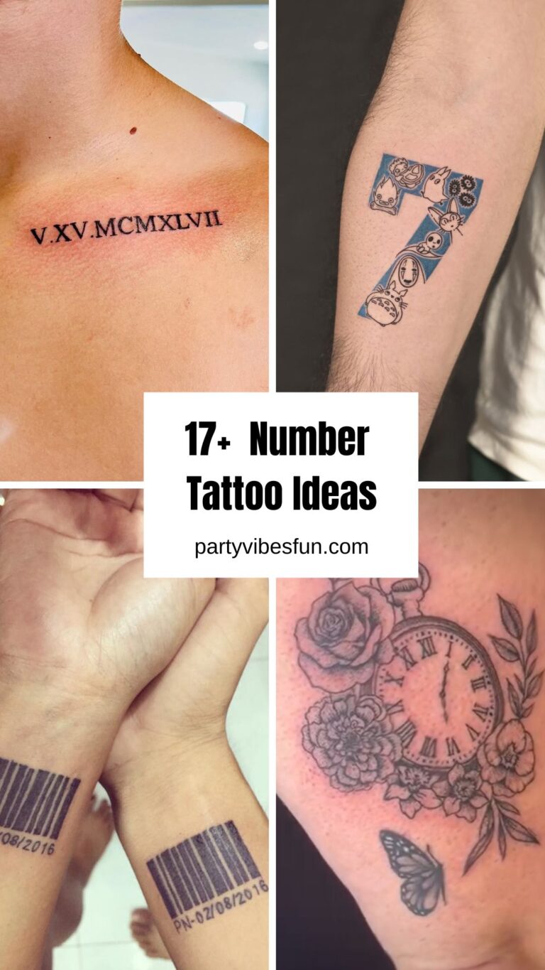 Number Tattoo Ideas for Meaningful and Stylish Ink Designs