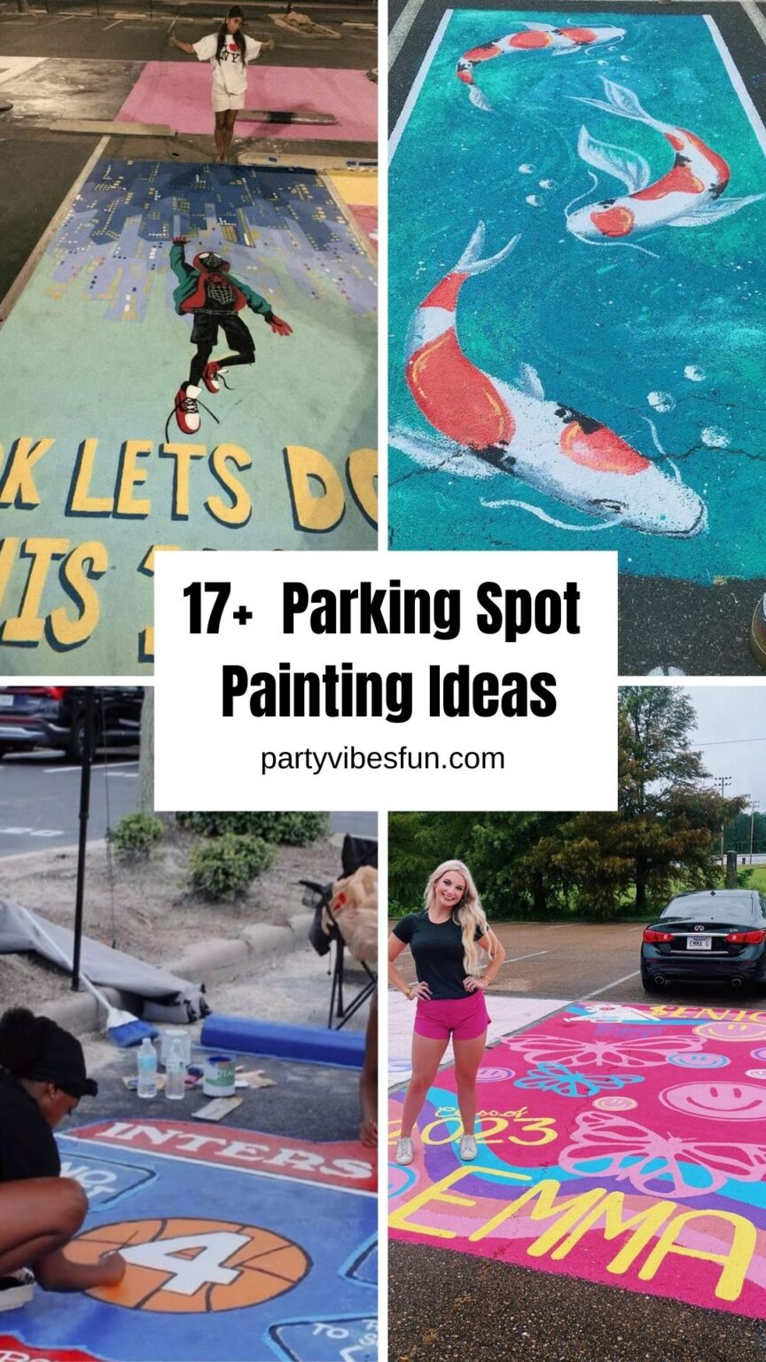 Parking Spot Painting Ideas Creative Designs for Any Space!!