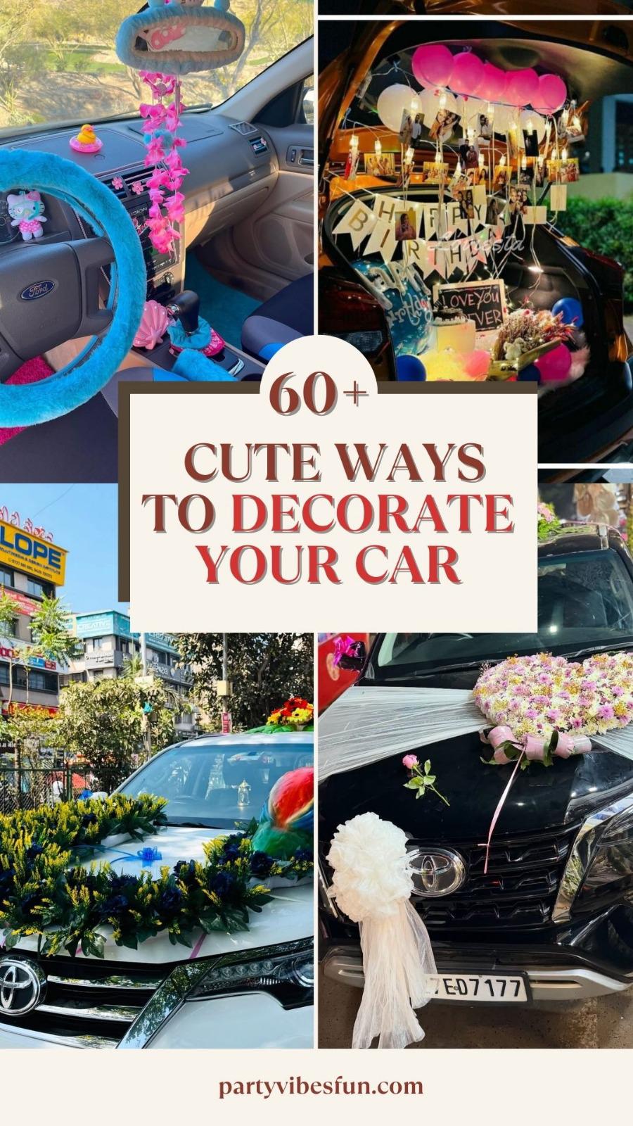 Cute Ways To Decorate Your Car: Fun & Stylish Ideas Inside