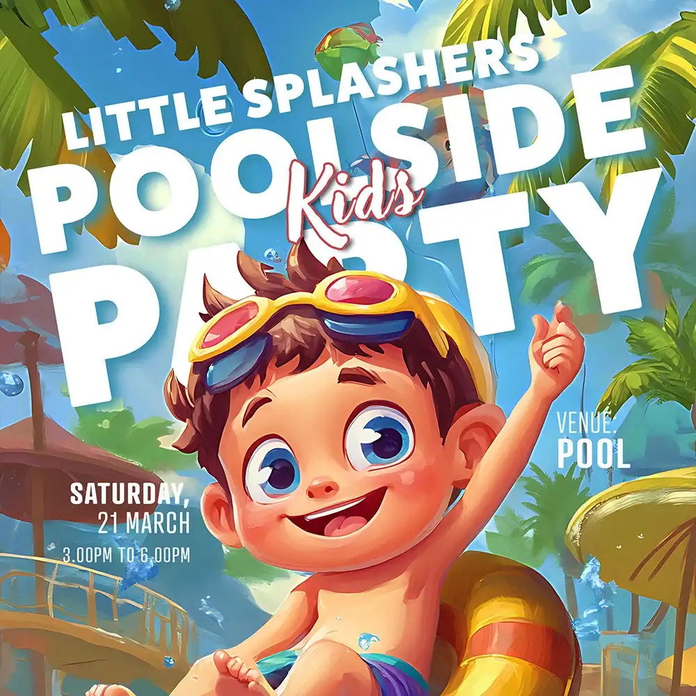 Fun Pool Party Flyer Ideas to Make a Splash This Summer
